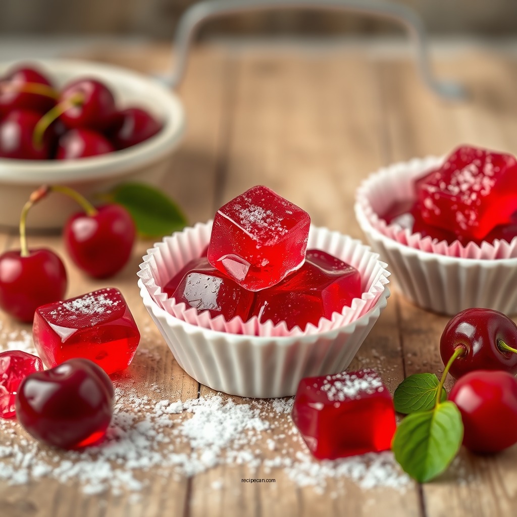 Easy Tart Cherry Gummies Recipe You Can Make at Home - Recipecan