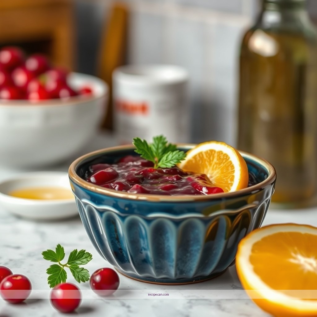 Delicious Cranberry Sauce Recipe with Orange Juice - Recipecan