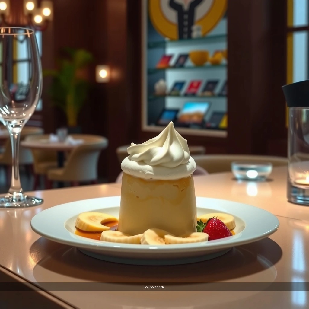 Banana Pudding with Meringue Topping Recipe: Creamy & Fluffy - Recipecan